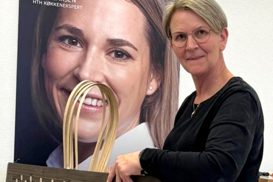 Lene Nyeland Kristensen 40 års jubilæum hos HTH Ølgod.